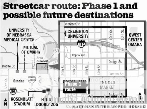 Omaha Streetcar Proposal - Nebraska - UrbanPlanet.org