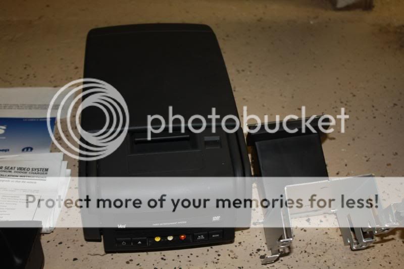 Dodge charger Rear VES DVD system | Charger Forums