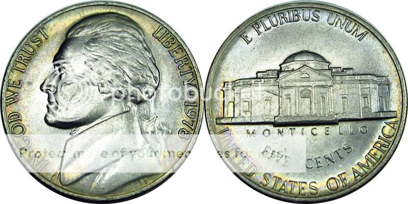 Jefferson Nickels--Raw and rainbow toned (Like em, got em, post em ...