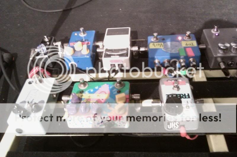 Drew Shirley's (Switchfoot) latest pedalboard | The Gear Page