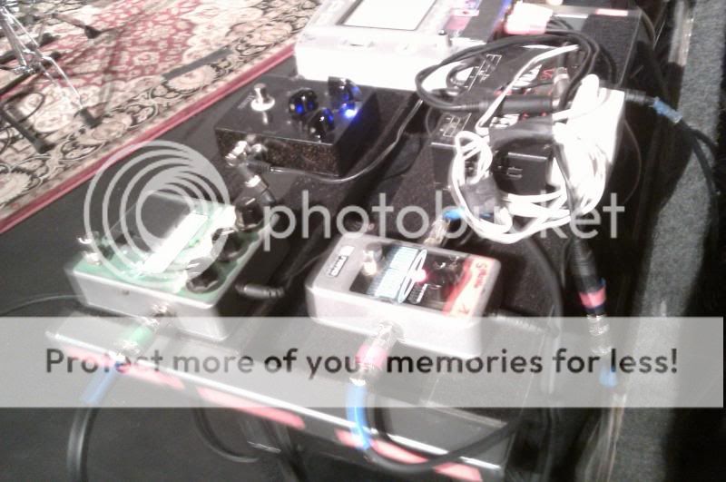 Drew Shirley's (Switchfoot) latest pedalboard | The Gear Page