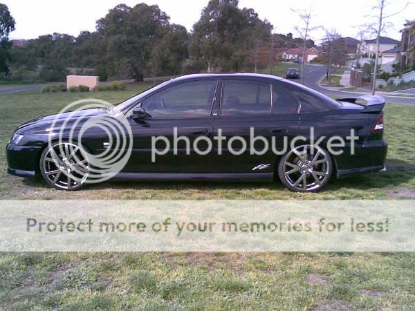 my black vy ss dumped on 20's