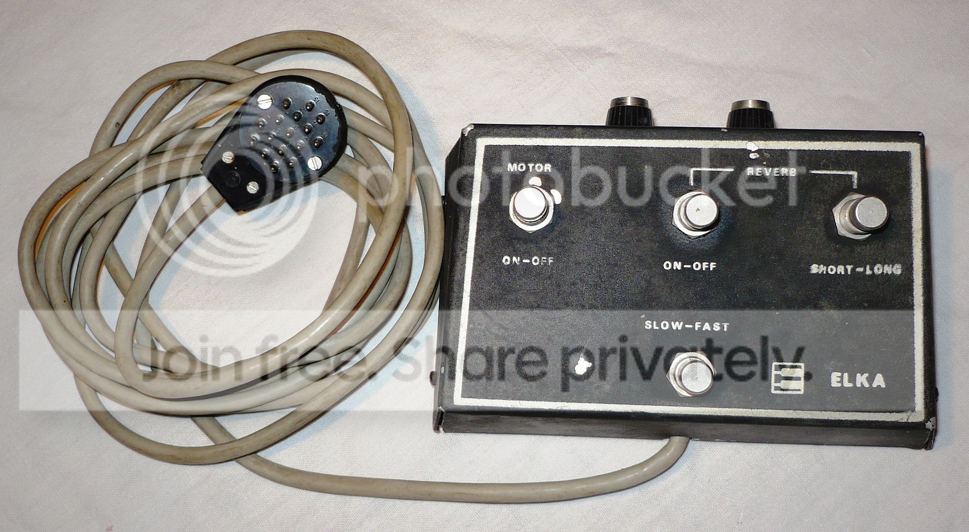 Elkatone 610 Leslie Speed switch pedal pinout - The Organ Forum